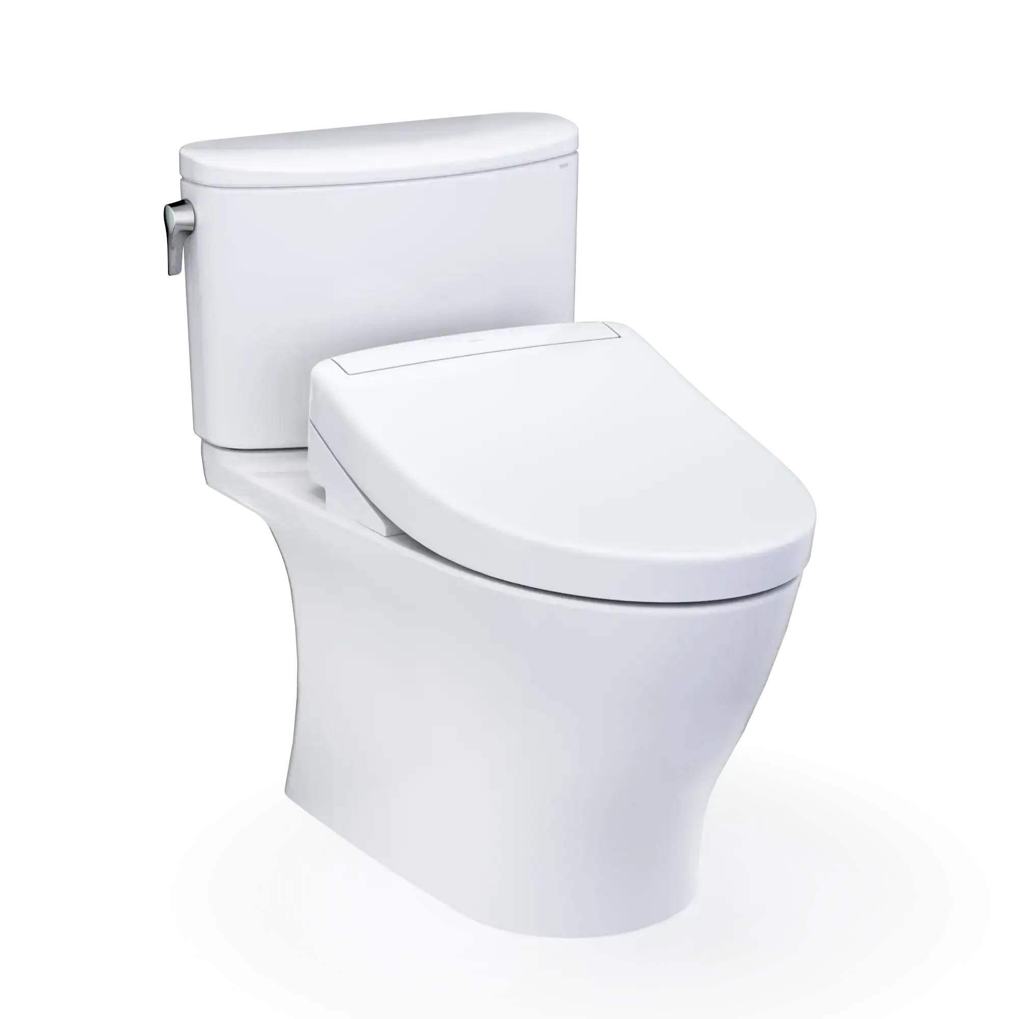 TOTO Nexus Two-Piece 1.28 GPF Universal Height Toilet with S5 Bidet Se